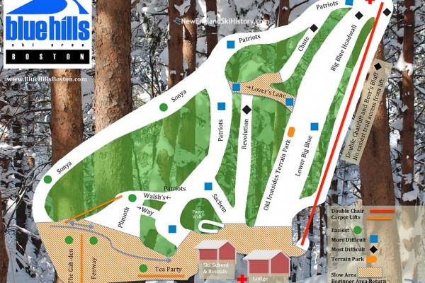 Blue Hills Ski Area History - Massachusetts - NewEnglandSkiHistory.com