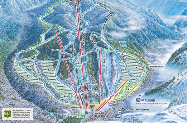 Wildcat Mountain History - New Hampshire - NewEnglandSkiHistory.com